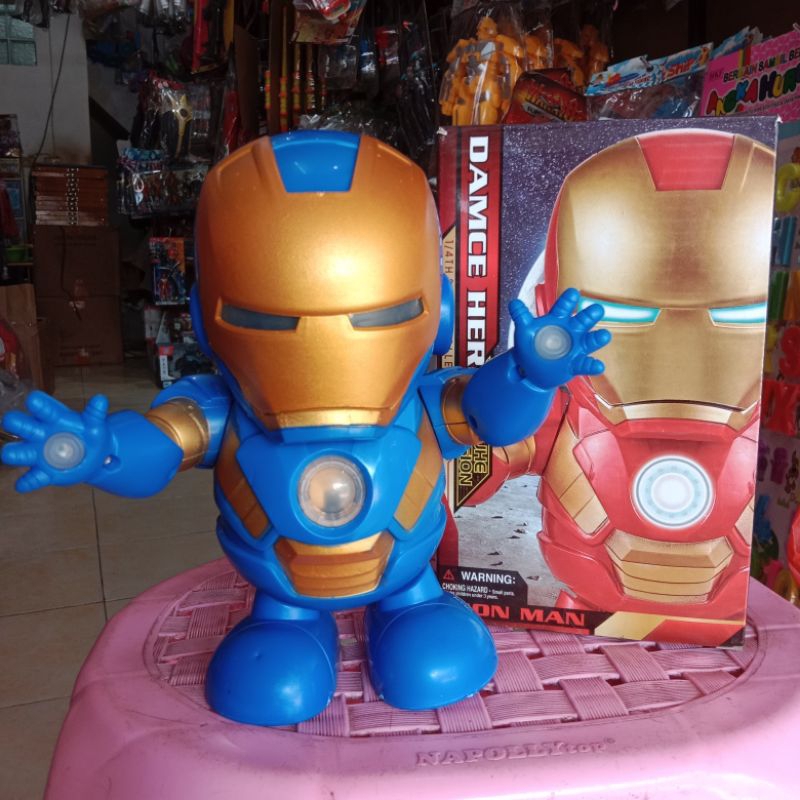 Jual Iron Man Robot Dance Robot Menari | Shopee Indonesia