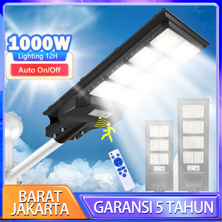 Jual 300W lampu jalan tenaga matahari （kuning）（Putih）Solar Cell lar ...
