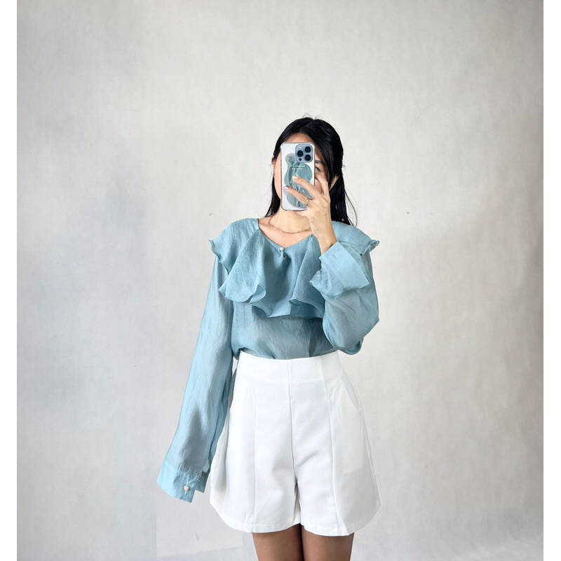 Jual Yeoji - Mermaid blouse & Pants | Shopee Indonesia