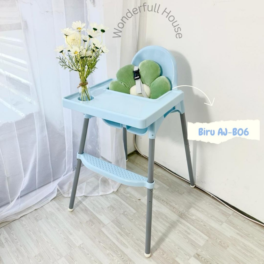 Jual Baby Chair Kursi Meja Makan Bayi High Chair Kursi Anak Full Set ...