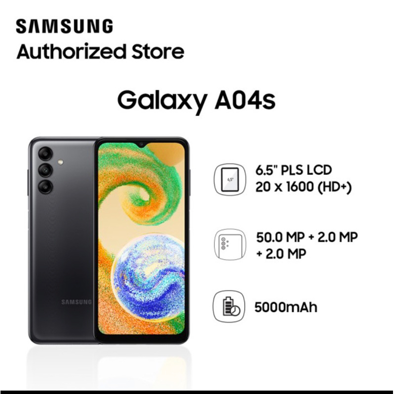 Jual SAMSUNG GALAXY A04S [4/128GB] SEIN - SEGEL BOX | Shopee Indonesia