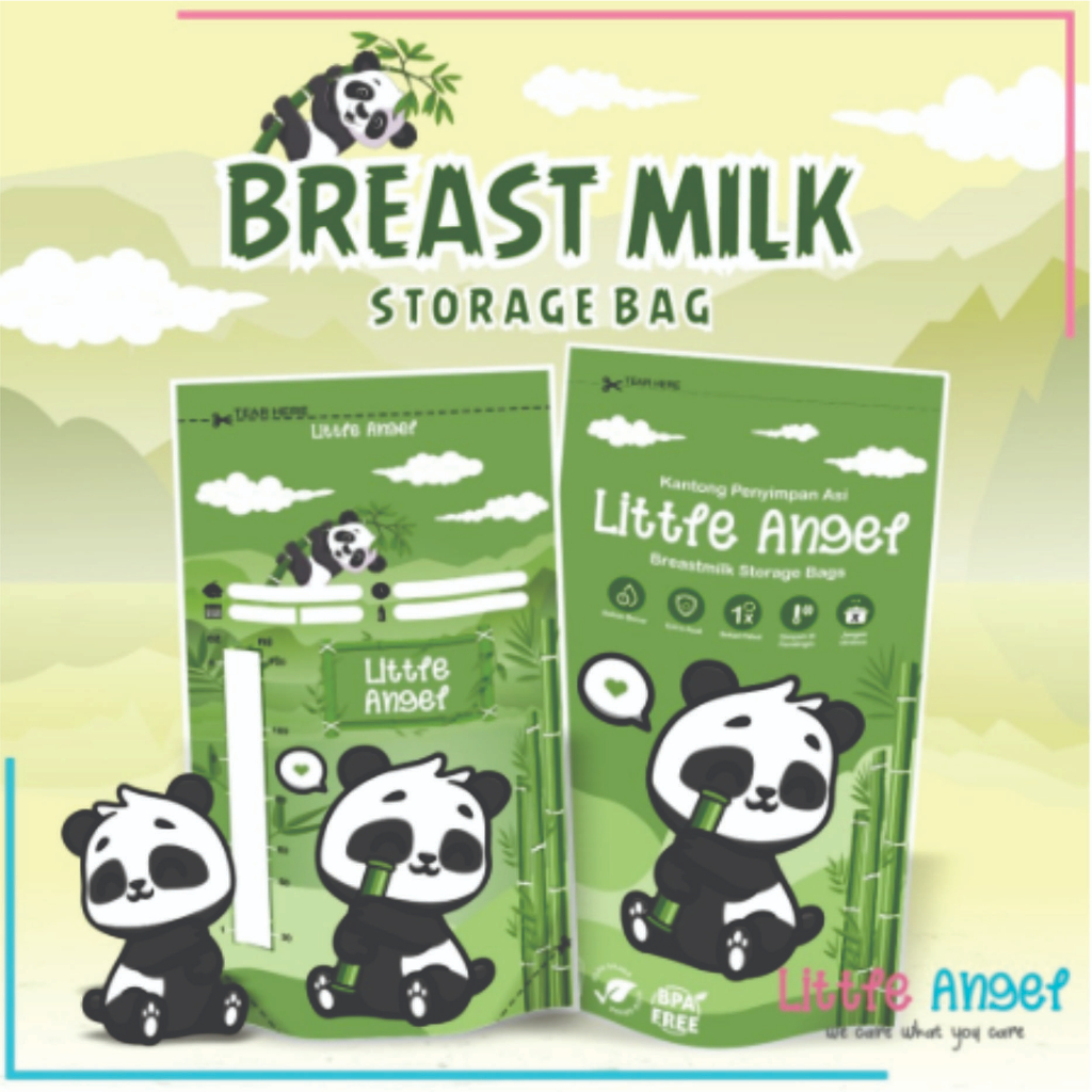 Jual Kantong ASI Plastik ASI 120ml isi 30 pcs Breast Milk Bag BO&YU ...