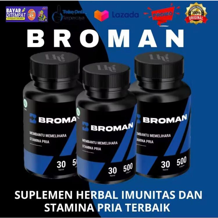 Jual TERVIRAL DAN TERLARIS !!! BROMAN IMUNITAS PRIA - ( 10 KAPSUL ...