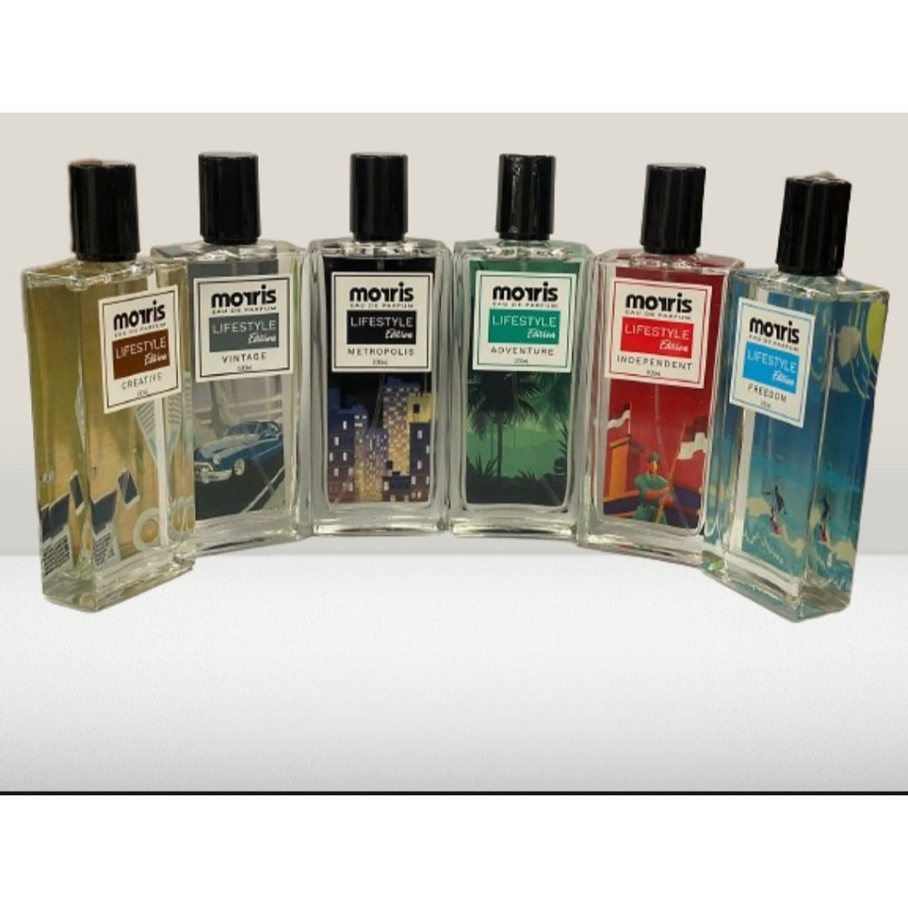 Jual Morris Parfume Lifestyle Edition For Man All Variant | Shopee ...