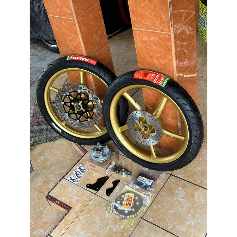 Jual VELG VROSSY COPY RCB PNP KE ALL TYPE KLX DTRACKER | Shopee Indonesia