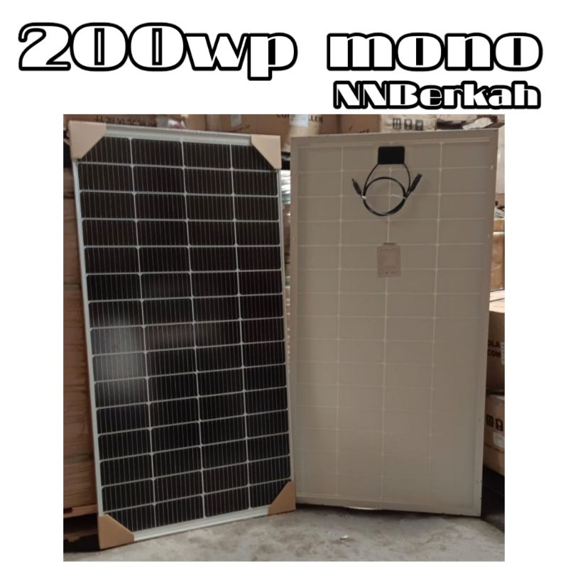 Jual Solar Panel Maysun 200wp Mono Solar Cell Panel Surya | Shopee ...