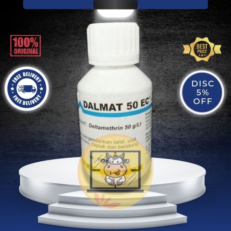 Jual Dalmat 50 Ec 100ml- Membasmi Kutu Dan Serangga Pada Hewan Sapi Kambing Anjing dan Kucing ...
