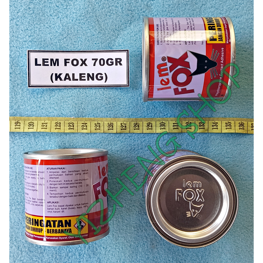 Jual LEM FOX 70GR (KALENG) | Shopee Indonesia