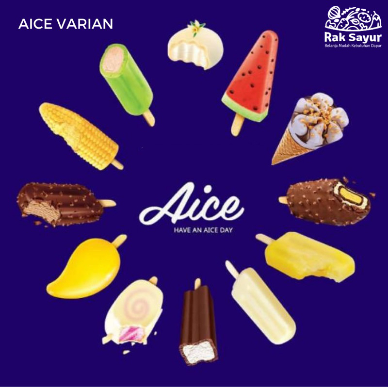 Jual Ice Cream Aice Varian Pastikan Jam Pengriman Rak Sayur Padang ...