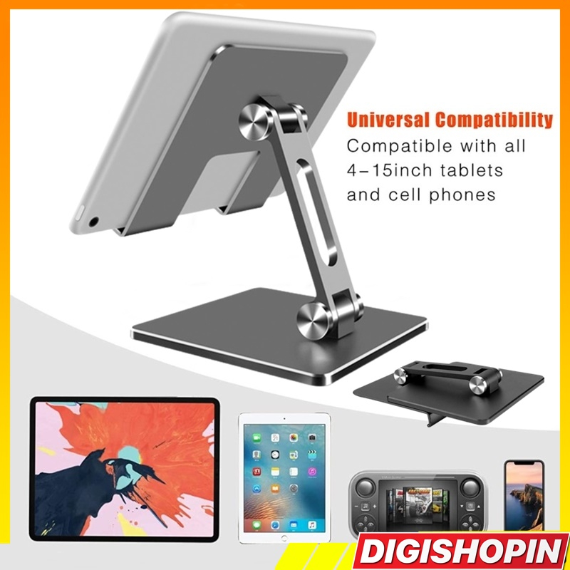 Jual T-WOLF Premium Stand Tablet Aluminium 15 Inch Dudukan Penahan ...