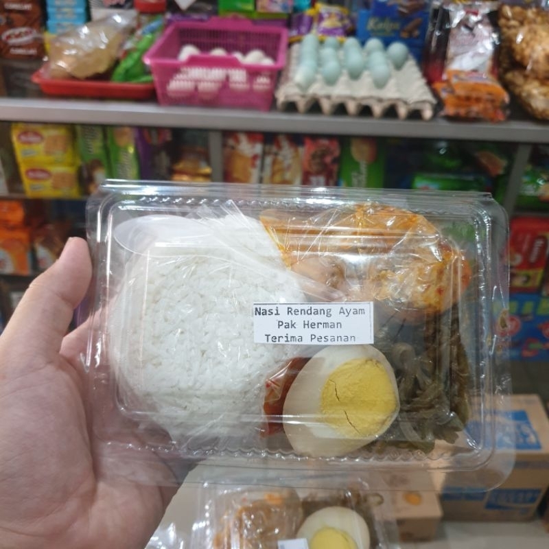 Jual Nasi Rendang Ayam Pak Herman Khas bali | Shopee Indonesia