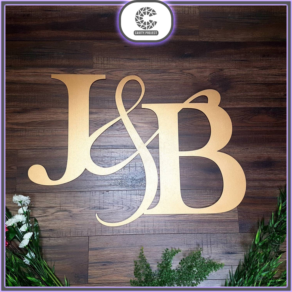Jual 15-35 cm Huruf Kayu Nama Dekorasi Backdrop/Inisial/Tunangan ...