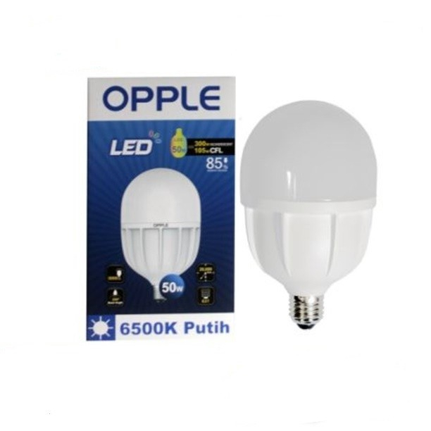 Jual Lampu Led 50watt Opple putih 6500K 5000 lumen | Shopee Indonesia