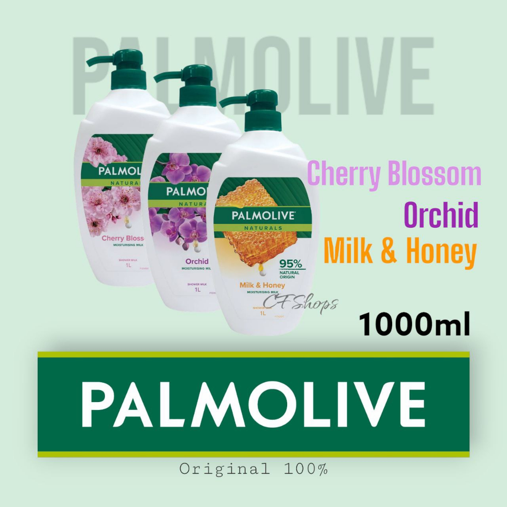 Jual Palmolive Naturals Milk, Honey, Orchid, Cherry Bolssom Shower Gel ...