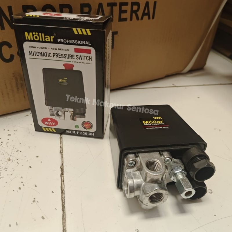 Jual Otomatis Kompresor 4 Lubang Automatic Pressure Switch 4 Way Hole ...
