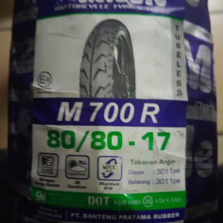 Jual Ban mizzle tubeless 80/80-17 m700 m 700 (1 ban) | Shopee Indonesia