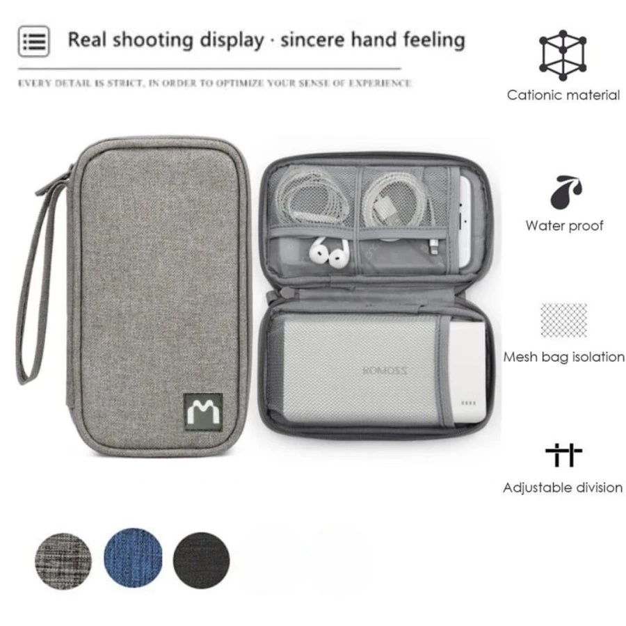 Jual Mediatech Travel Bag Pouch Digital Organizer TP-01 | Shopee Indonesia