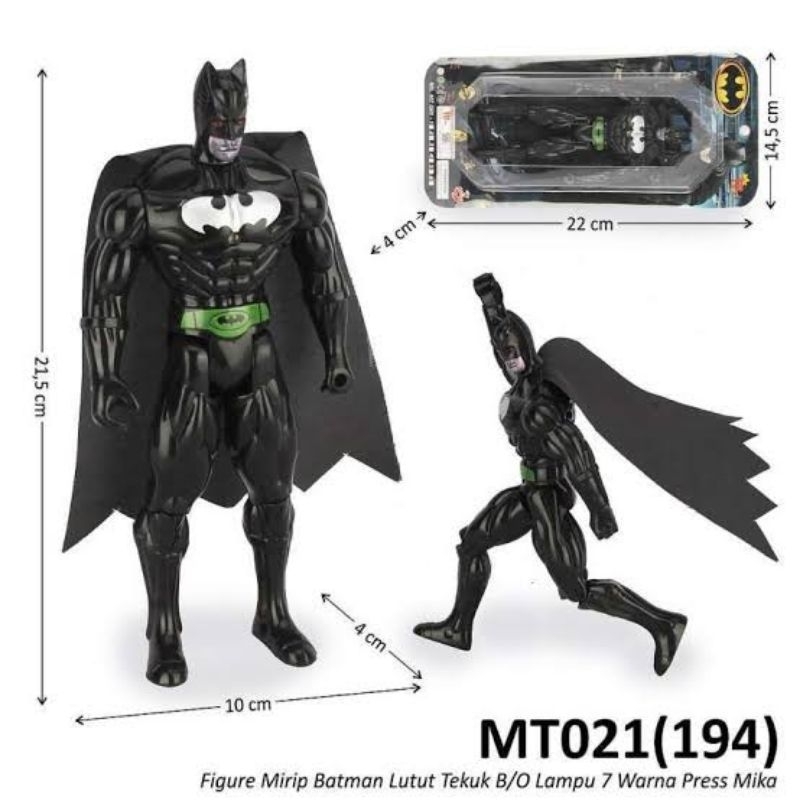 Jual BATMAN ACTION FIGURE SUPERHERO (Mainan Anak Cowok Figur DC Comics ...