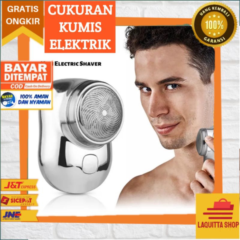 Jual alat cukur cukuran pencukur kumis jenggot mini, mini elektrik ...