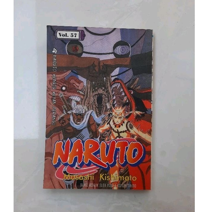 Jual Buku Naruto Preloved - NARUTO MENUJU MEDAN PERANG Vol. 57-Masashi Kishimoto | Shopee Indonesia