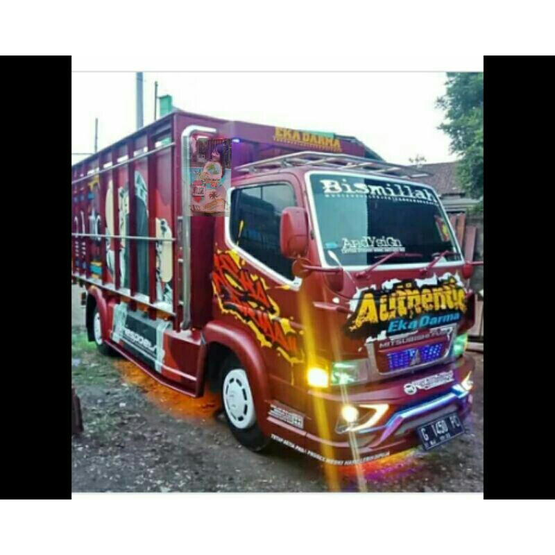 Jual decal stiker bak truk full cabin custom suka2 | Shopee Indonesia