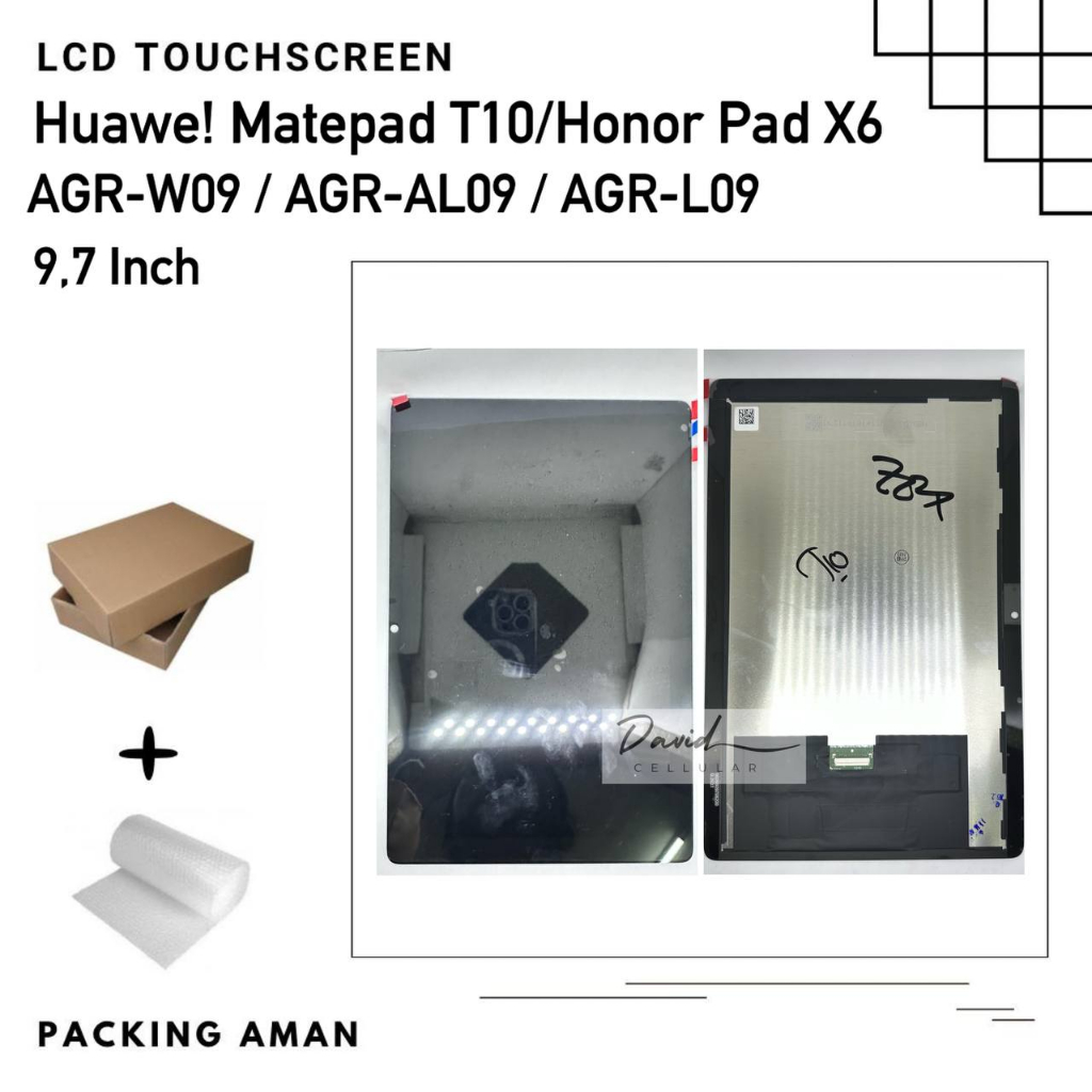 Jual LCD TOUCHSCREEN TAB HUAWEI MATEPAD T10 / HONOR PAD X6 / AGR-W09 ...