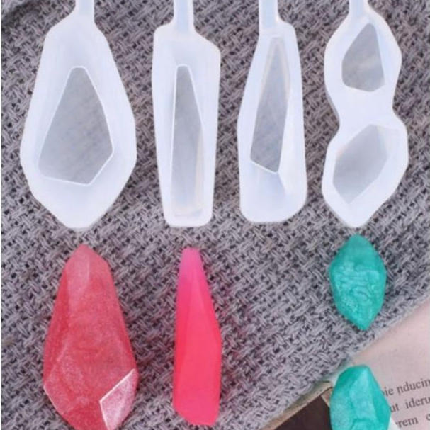 Jual Cetakan Resin Batu Kristal 1 PC GROSIR PRAKARYA Crystal Epoxy ...