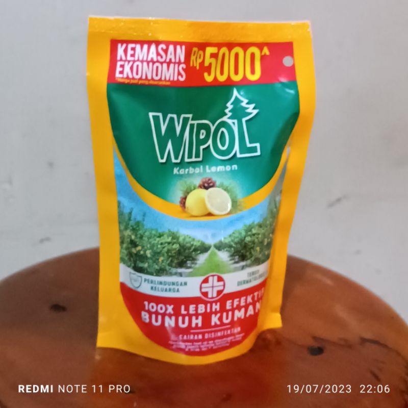Jual Wipol Karbol Lemon 200 ml | Shopee Indonesia