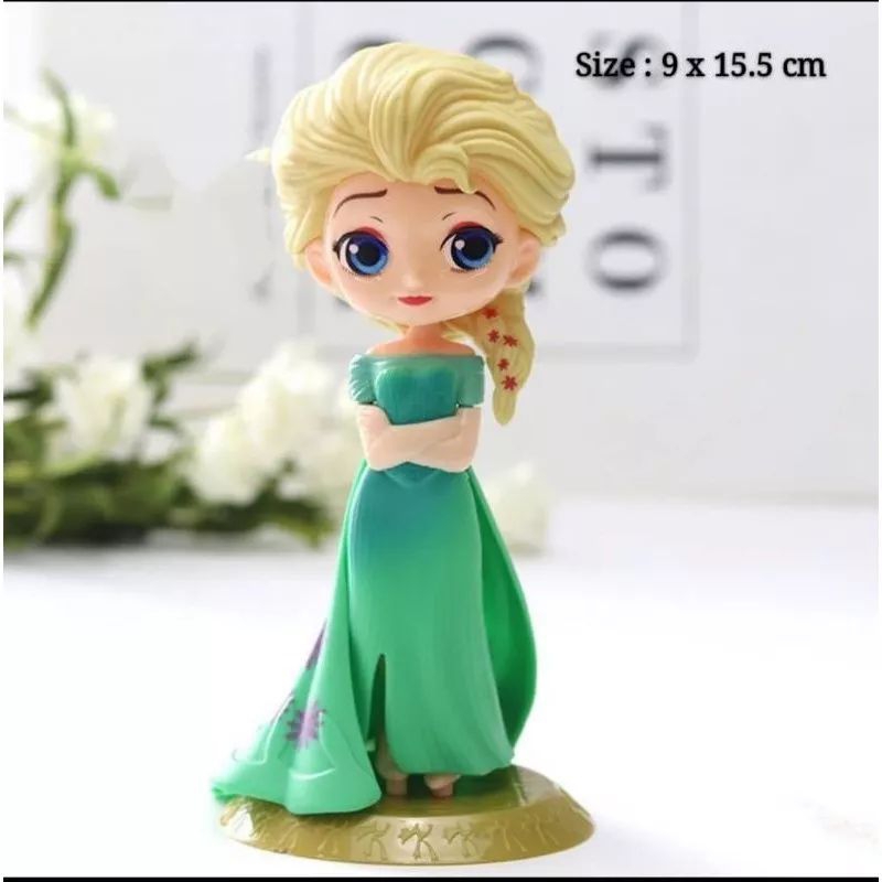 Jual Cake Figure Frozen Hiasan Kue Ulang Tahun Princess Topper Cake ...