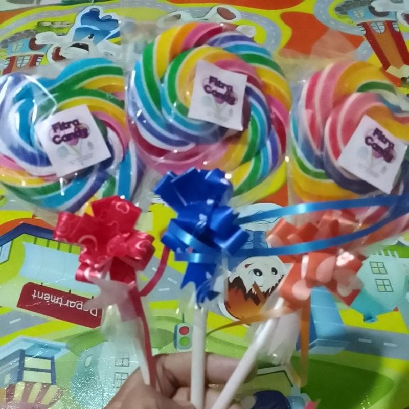 Jual Permen Lollipop besar 6 cm isi 20 | Shopee Indonesia