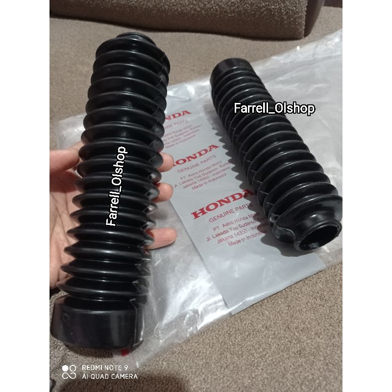 Jual Karet Booth Shock Shockbreaker Depan Honda Win Win100 Model Tinggi ...