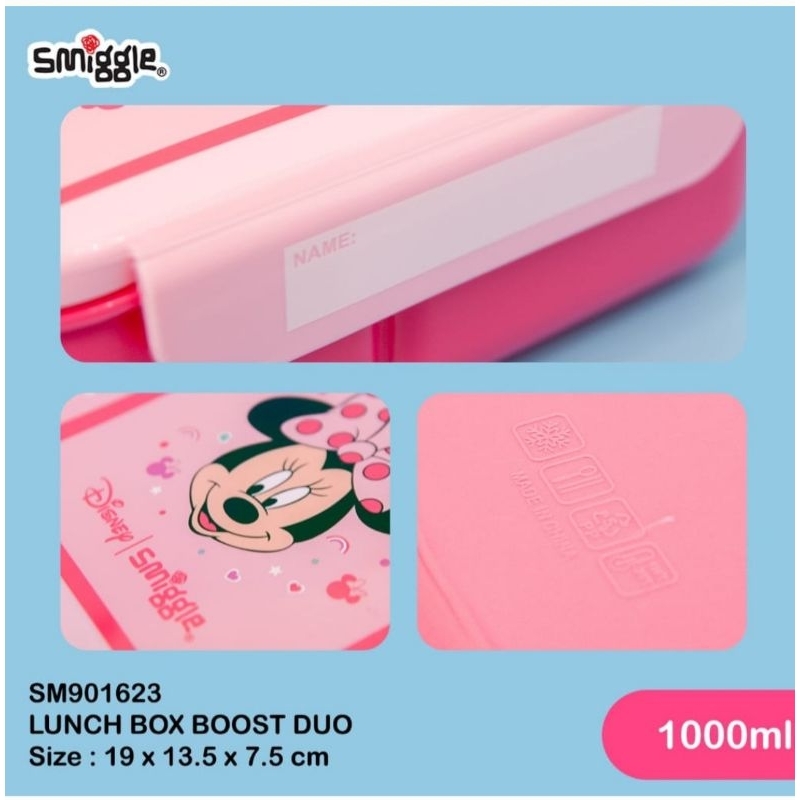 Jual Kotak Makan SMIGGLE DISNEY Mickey Minie Lunch Box | Shopee Indonesia