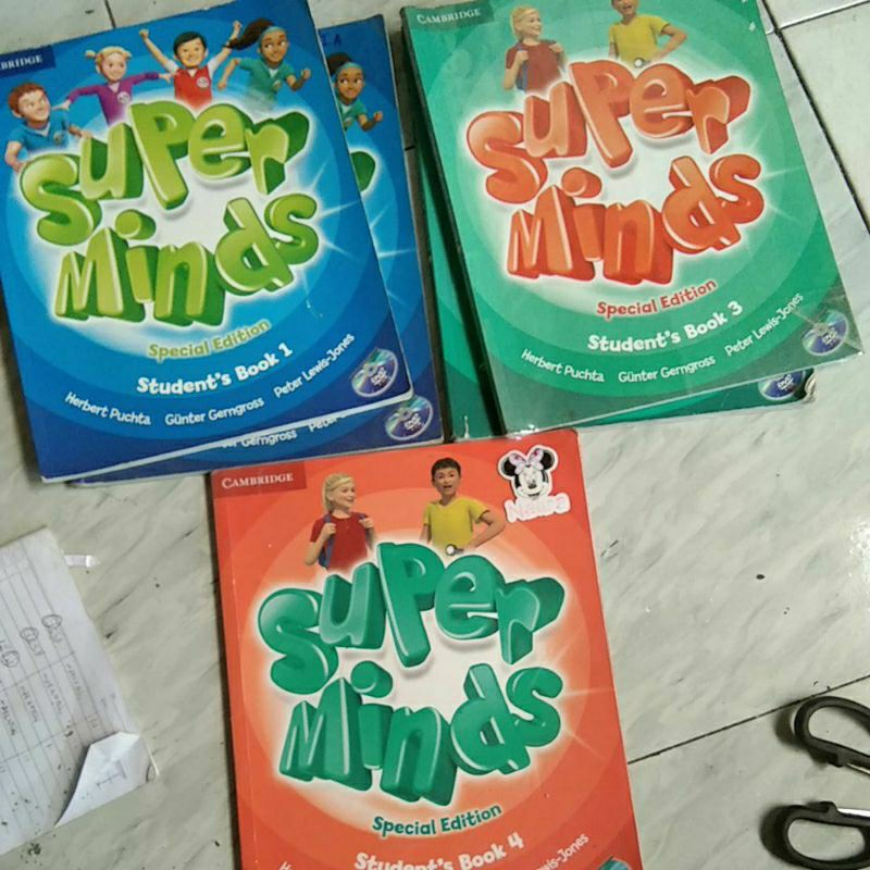 Jual SUPER MINDS STUDENT'S BOOK LEVEL 1 3 4 SPECIAL EDITION | Shopee ...