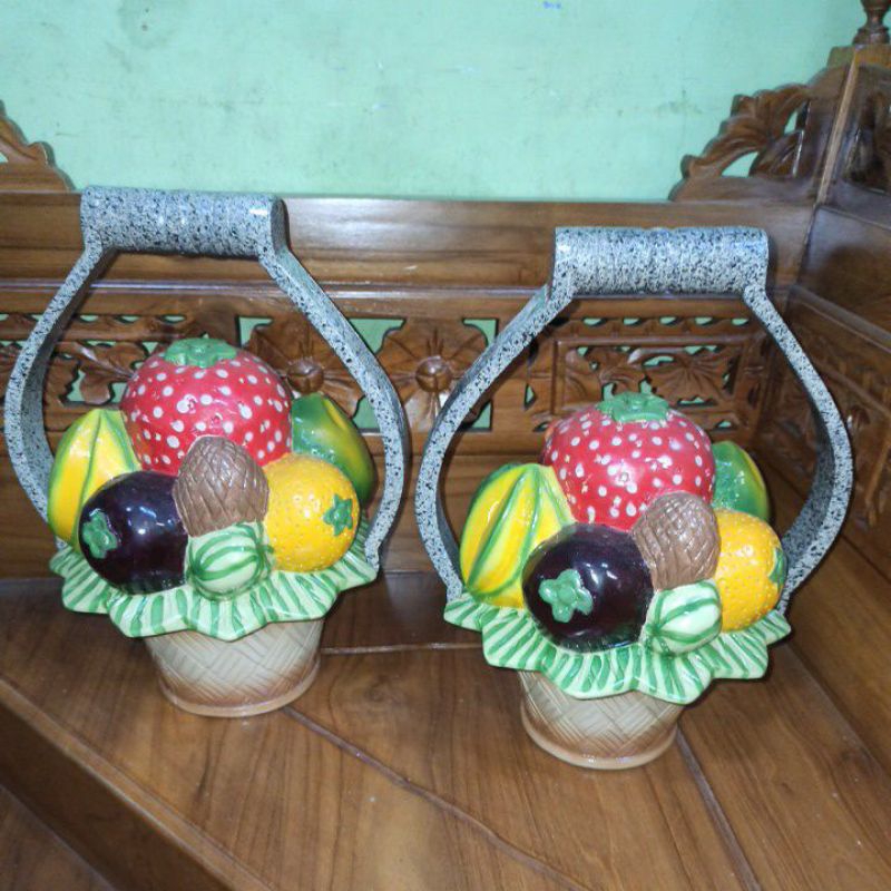 Jual hiasan buah - parcel buah - buah kayu - hiasan buffet - hiasan ...