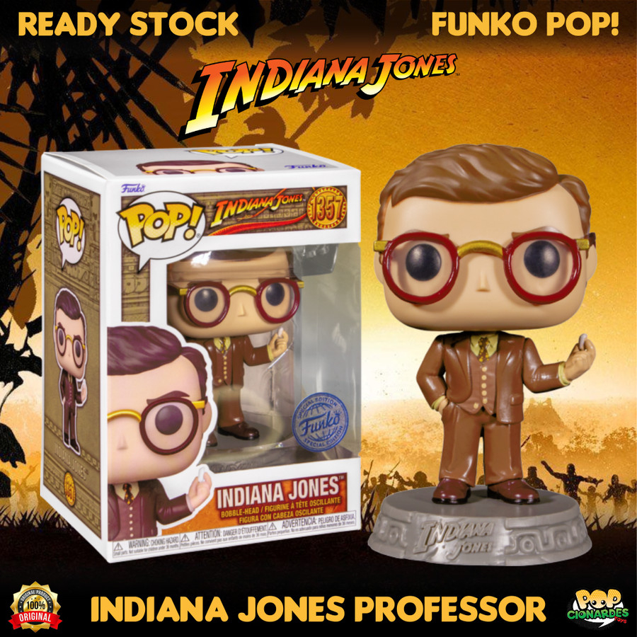 Jual Funko POP Movies - Indiana Jones - Professor Indiana Jones #1357 ...