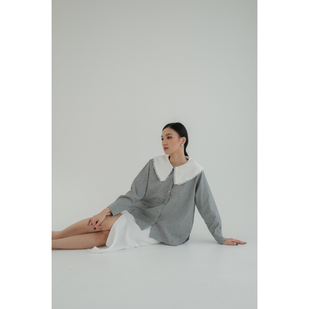 Jual SEMINGGU - Gion Lace Blouse | Shopee Indonesia