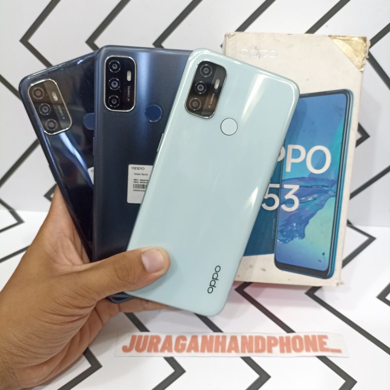 Jual Oppo A53 6/128GB HP Second Seken Bekas Fullset | Shopee Indonesia