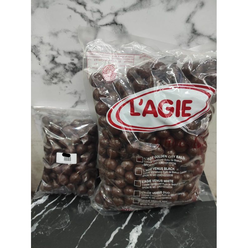 Jual GOLDEN CITY CHOCO BALL LAGIE/l'agie/chocoball /bola coklat biskuit ...