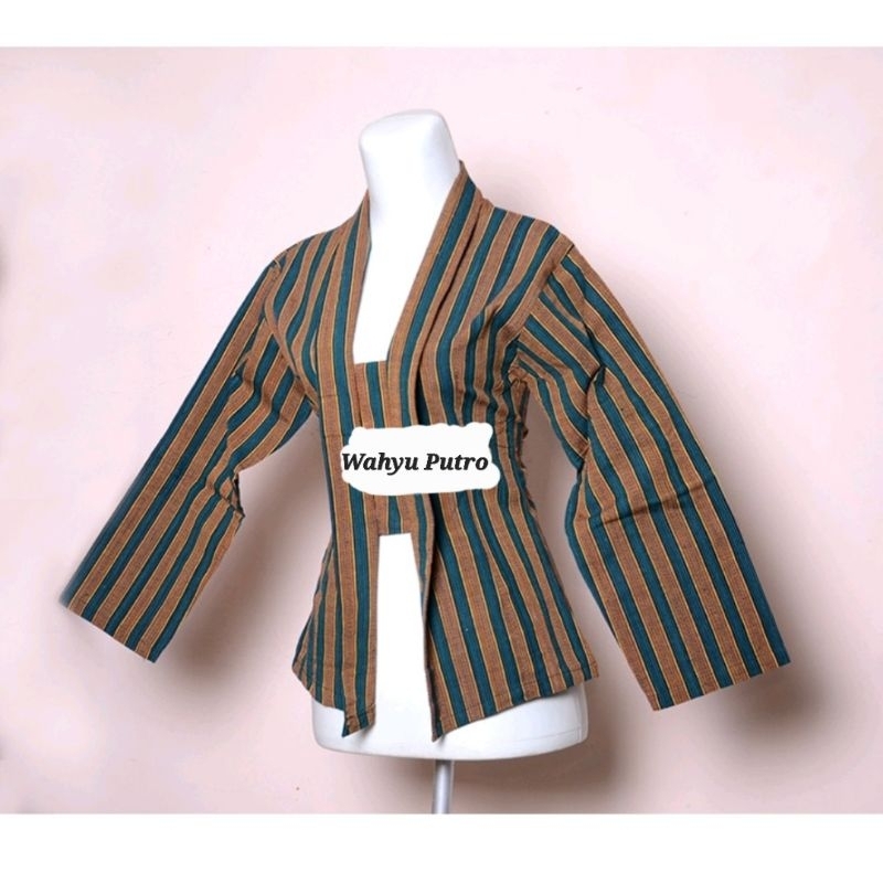 Jual kebaya lurik ATBM Katun batik seragam oleh oleh Kamis pahing jumbo ...
