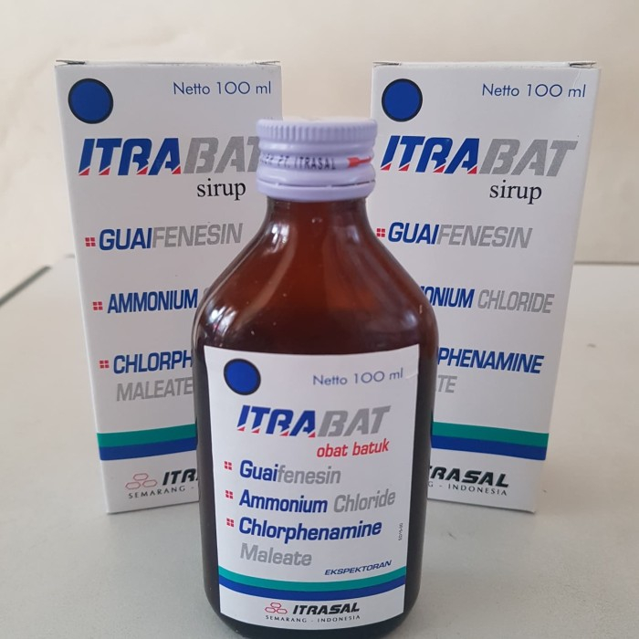 Jual Itrabat Ekspektoran Sirup 100ml - Obat Batuk Berdahak Anak Dewasa ...