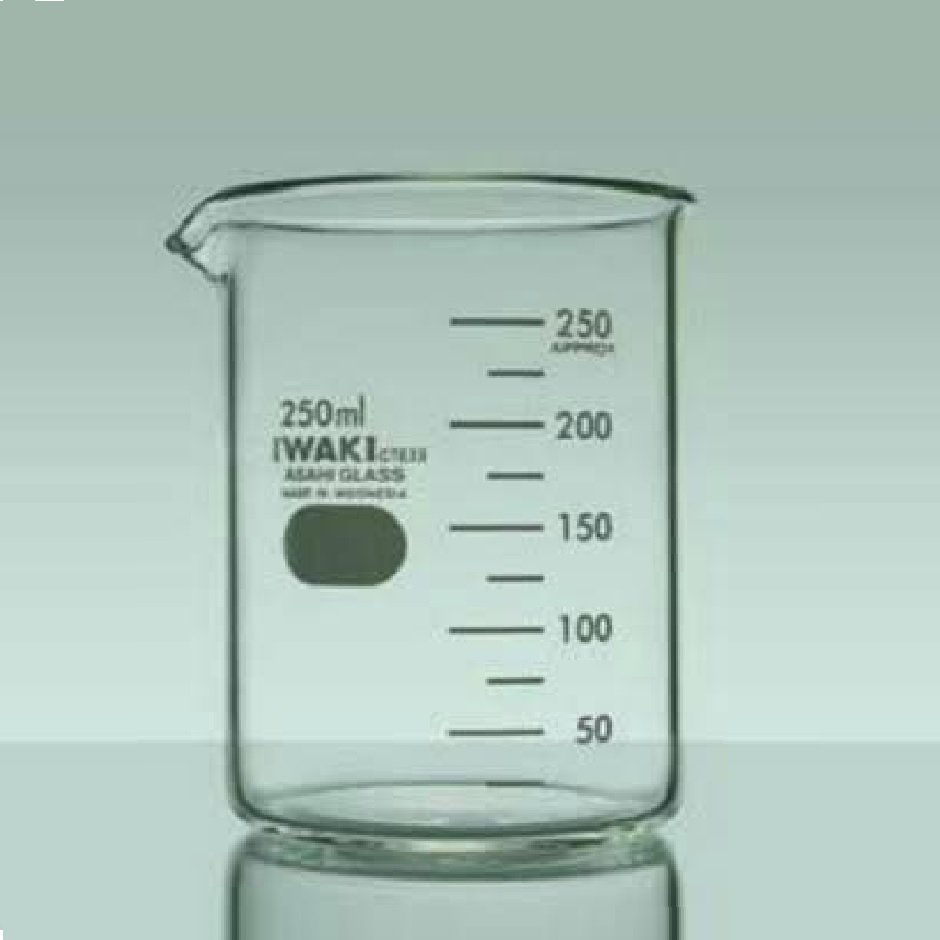 Jual BEAKER GLASS 1000 ML IWAKI GELAS KIMIA GELAS PIALA BEKER LOW FORM | Shopee Indonesia