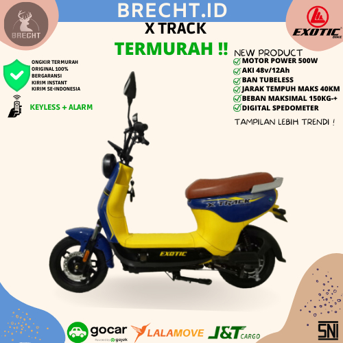Jual Sepeda Listrik Electric Bike Exotic X Track / XTrack By Pacific ...