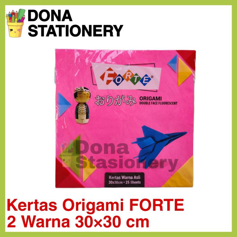 Jual Origami Forte 2 Warna | Origami Forte Murah | Origami Warna-warni ...