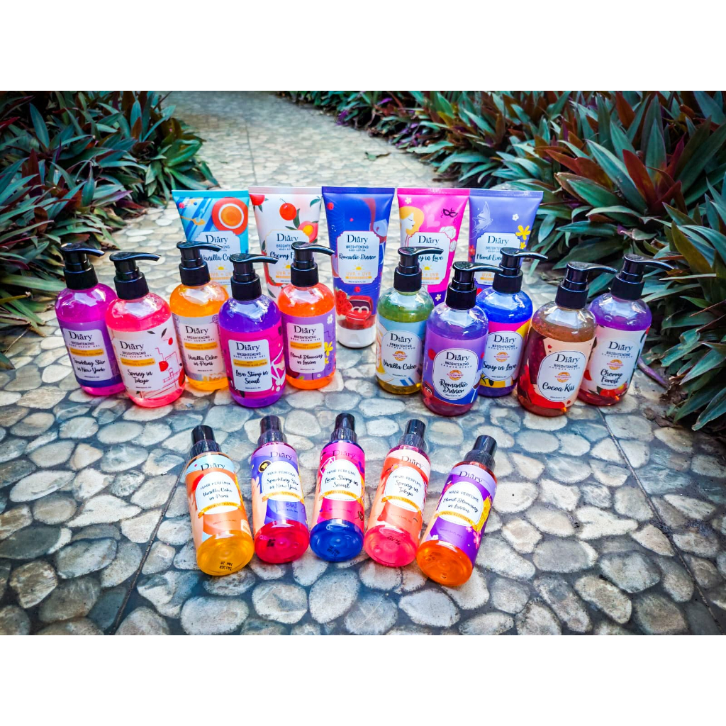 Jual DIARY BODY CARE SERIES | BRIGHTENING LOTION | BODY SERUM ...