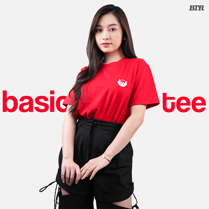 Jual BTR Basic Tee - RED | Shopee Indonesia
