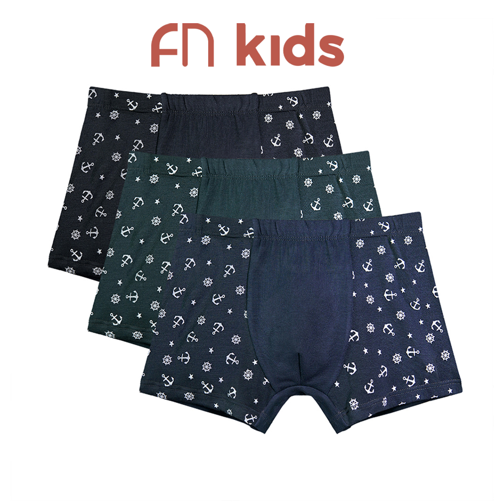 Jual FN Kids Tencel Printed Boxer 3 pcs FKC 3404 | Shopee Indonesia