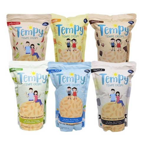 Jual Abe Food - Tempy Tempe Crispy 70g | Shopee Indonesia