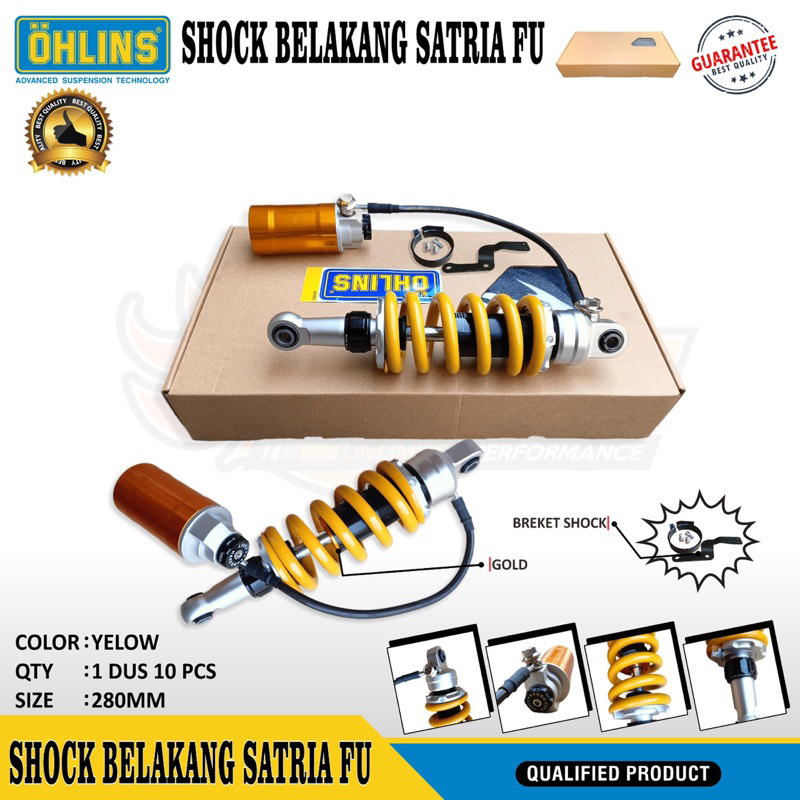 Jual Shock Satria Fu Monoshock Tabung Pisah Satria Fu 150/GSX variasi ...