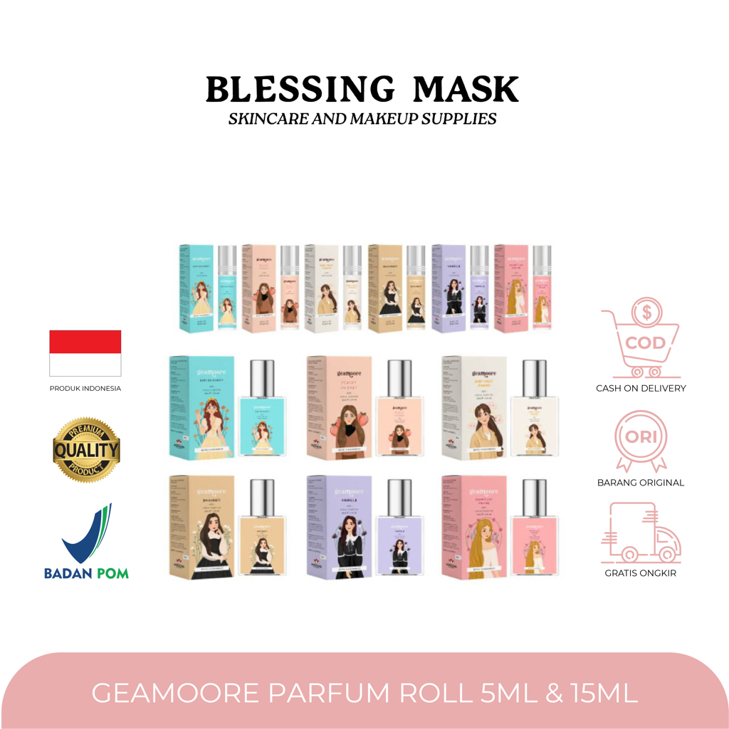 Jual Geamoore Parfum Roll 5ml & 15ml | ADDICTED SERIES PERFUME ...