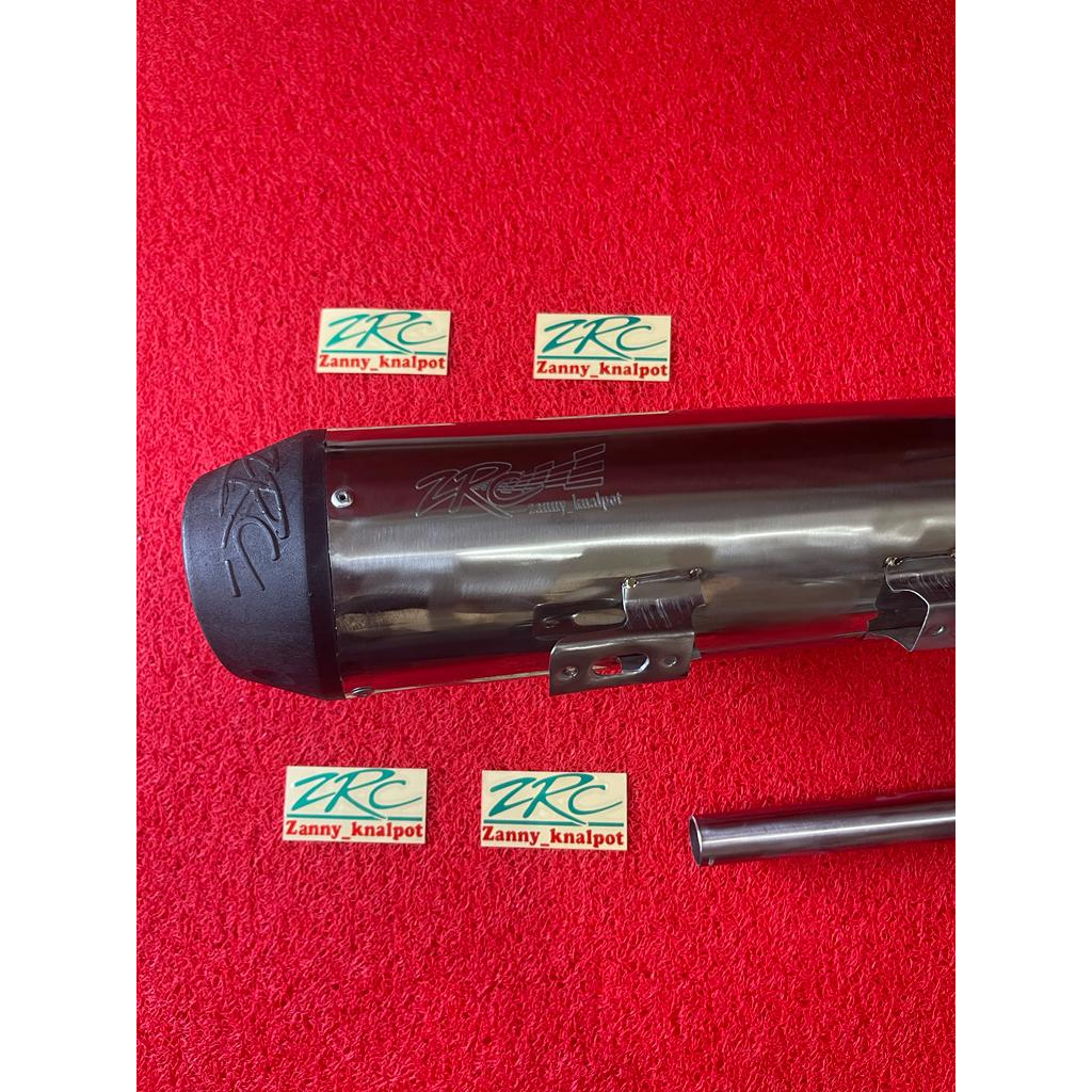 Jual Knalpot Zrc Silincer Stainless Muffler | Shopee Indonesia
